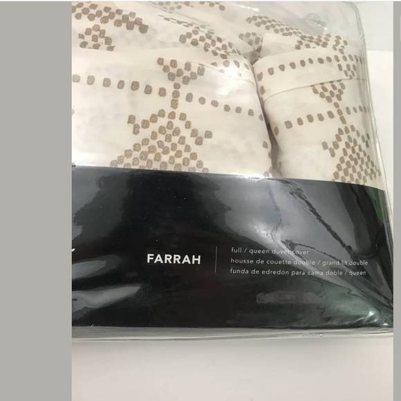 dwell | Bedding | Dwell Studio Farrah Full Queen Duvet Covechampagne ...